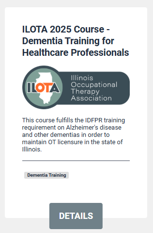 ILOTA 2025 Course - Dementia Training for Healthcare Professionals